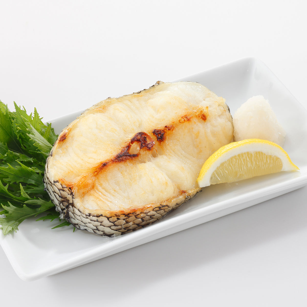 Snow Cod (Chilean Seabass) Steak 银鳕鱼排 400g/pkt – Lykkefish